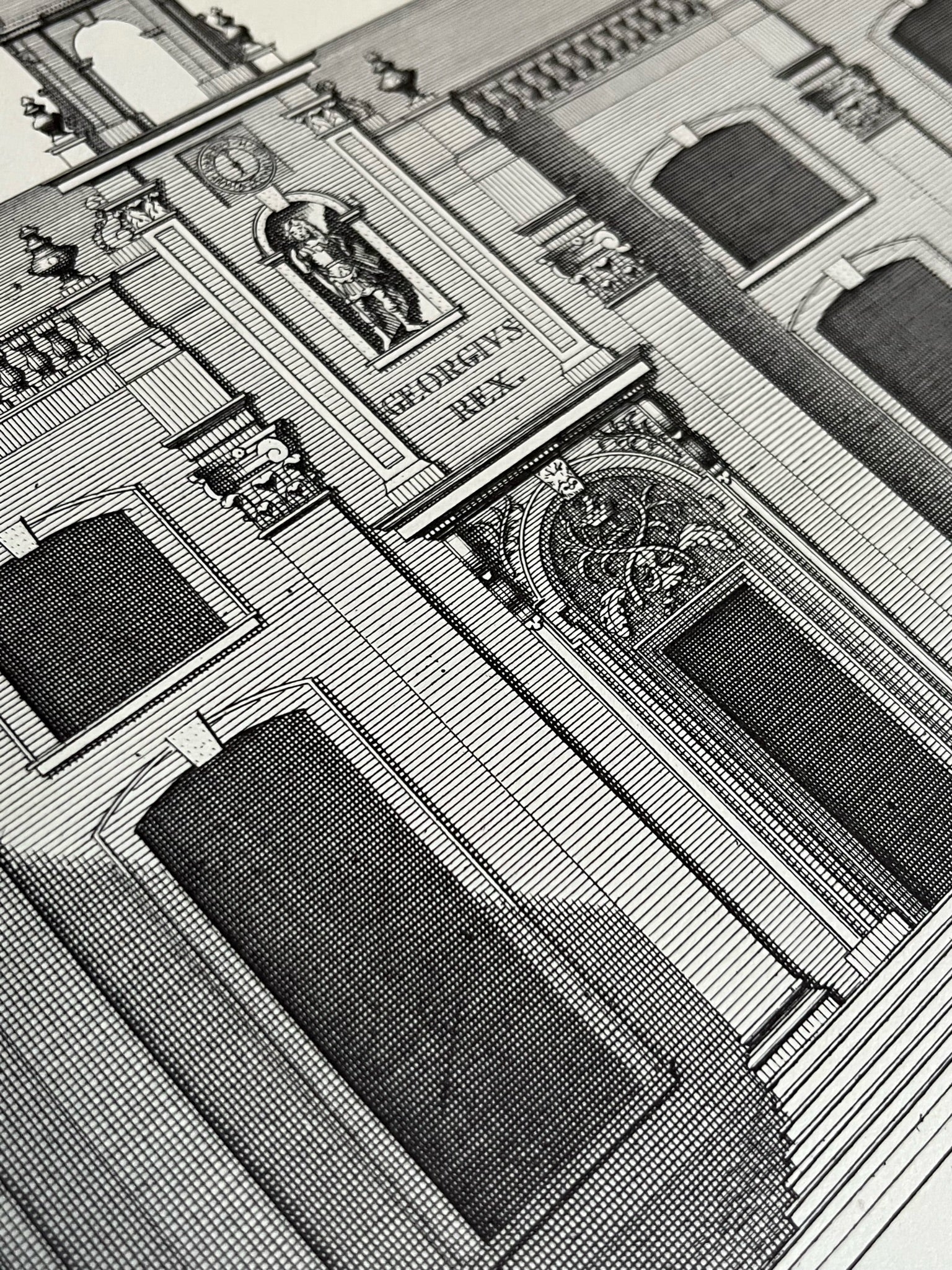 "The West Prospect of Beddington Place in Surrey from Vitruvius Britan ...